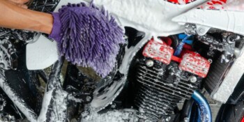 How To Wash a Motorcycle at a Car Wash - White Star Rides