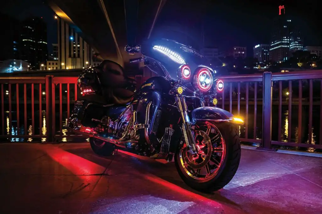 LED Headlights For Harley Davidson - White Star Rides