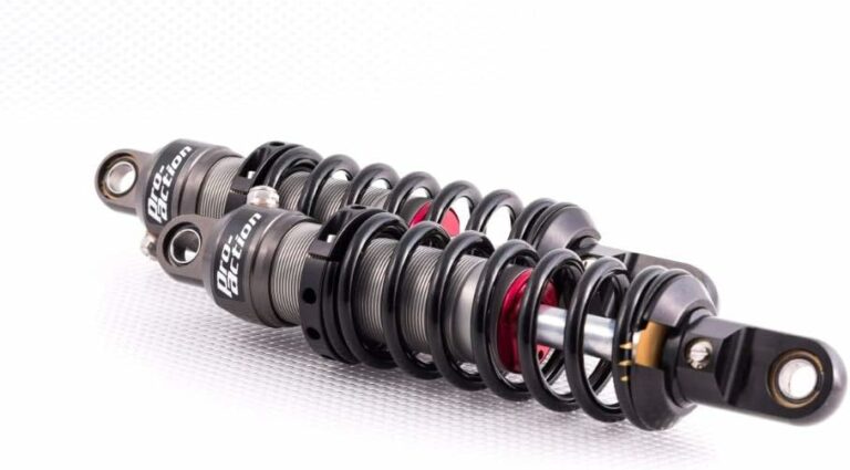 Rear Shocks For Harley Davidson - White Star Rides